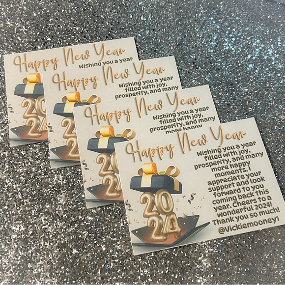 Overton DuBree | Design | Customized To You 224 Happy New Year Thank ...